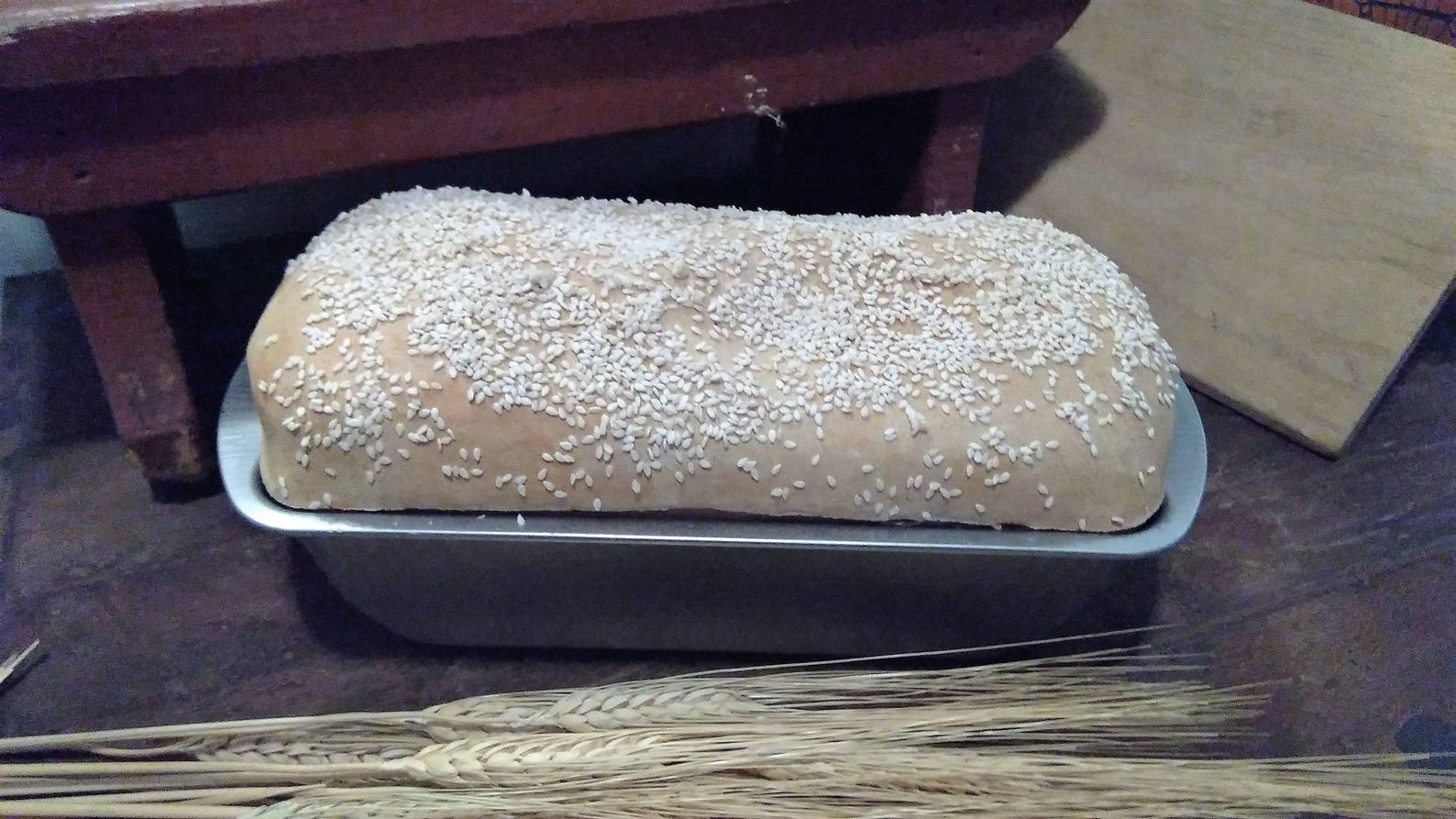Fake Sesame Seed Bread Loaf/primitive Fake Bread/fake Loaf of Bread ...