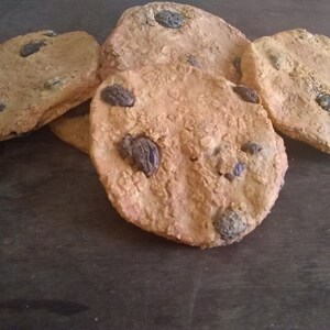 Fake Old Fashion Oatmeal Raisin Cookies (6-12 Piece) - Primitive Bowl ...