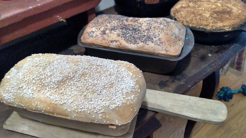 Fake Sesame Seed Bread Loaf/primitive Fake Bread/fake Loaf of Bread ...