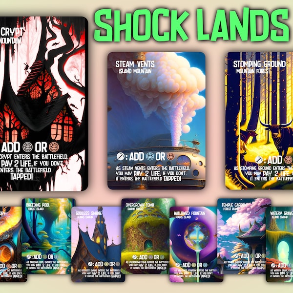 Mtg Alternate Art Proxies - Etsy