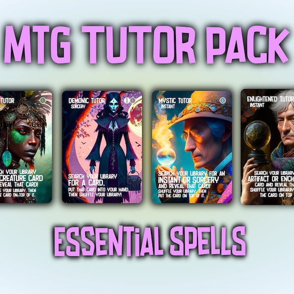 Mtg Tutor - Etsy