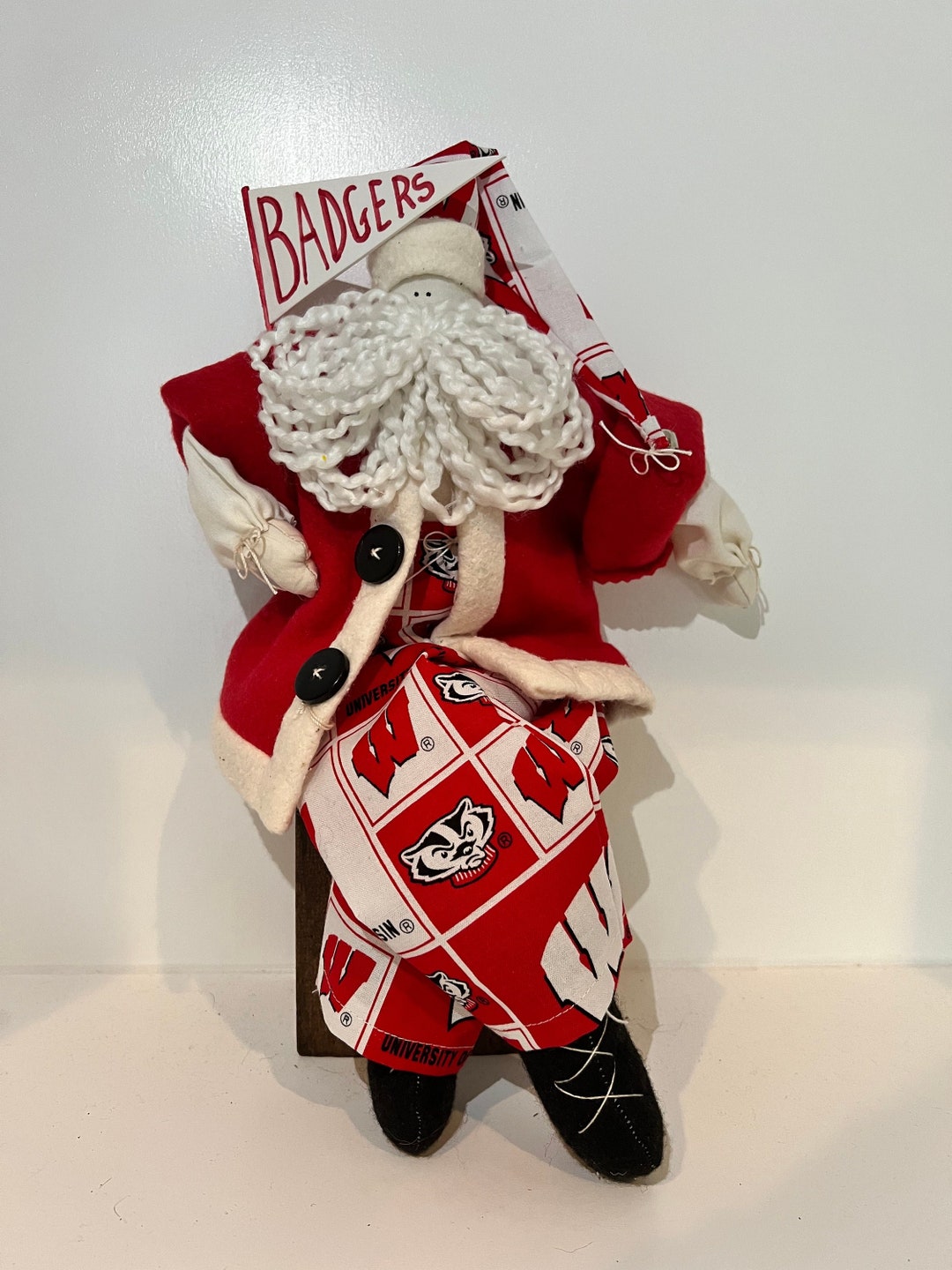 University of Wisconsin Santa - Etsy