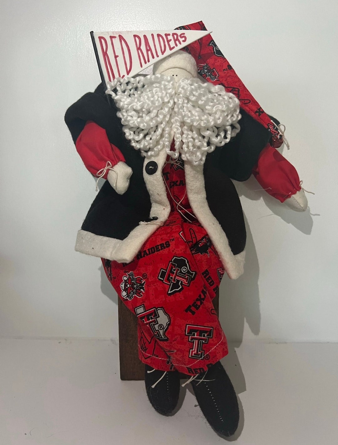Texas Tech Santa - Etsy