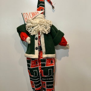 University of Miami Santa - Etsy