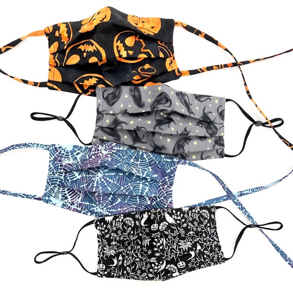 Halloween Face Mask - Etsy