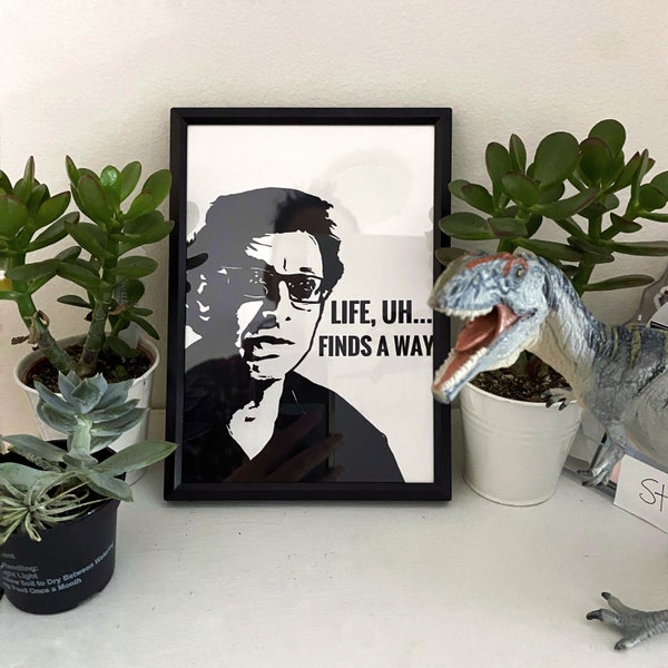 Life Uh Finds a Way - Etsy