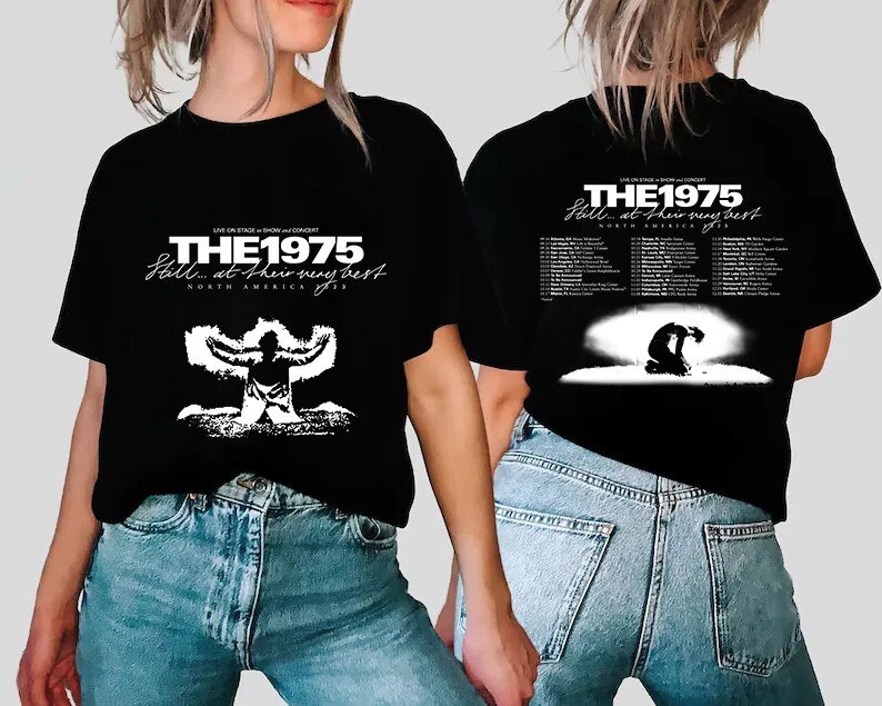 Vintage The 1975 Tour Shirt, The 1975 Band Fan Shirt, The 1975 Concert ...