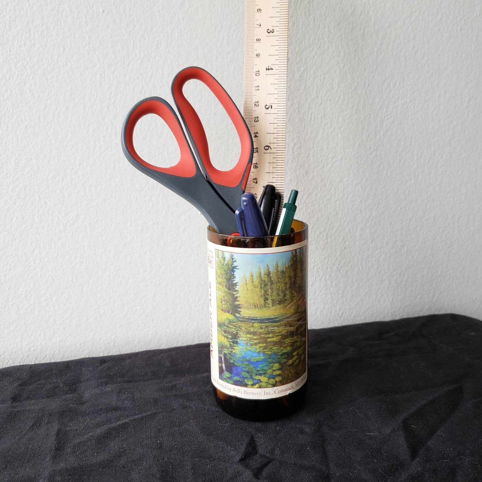 Bell's Brewery, Comstock, MI, Amber Ale Beer Bottle Planter/vase/candle ...