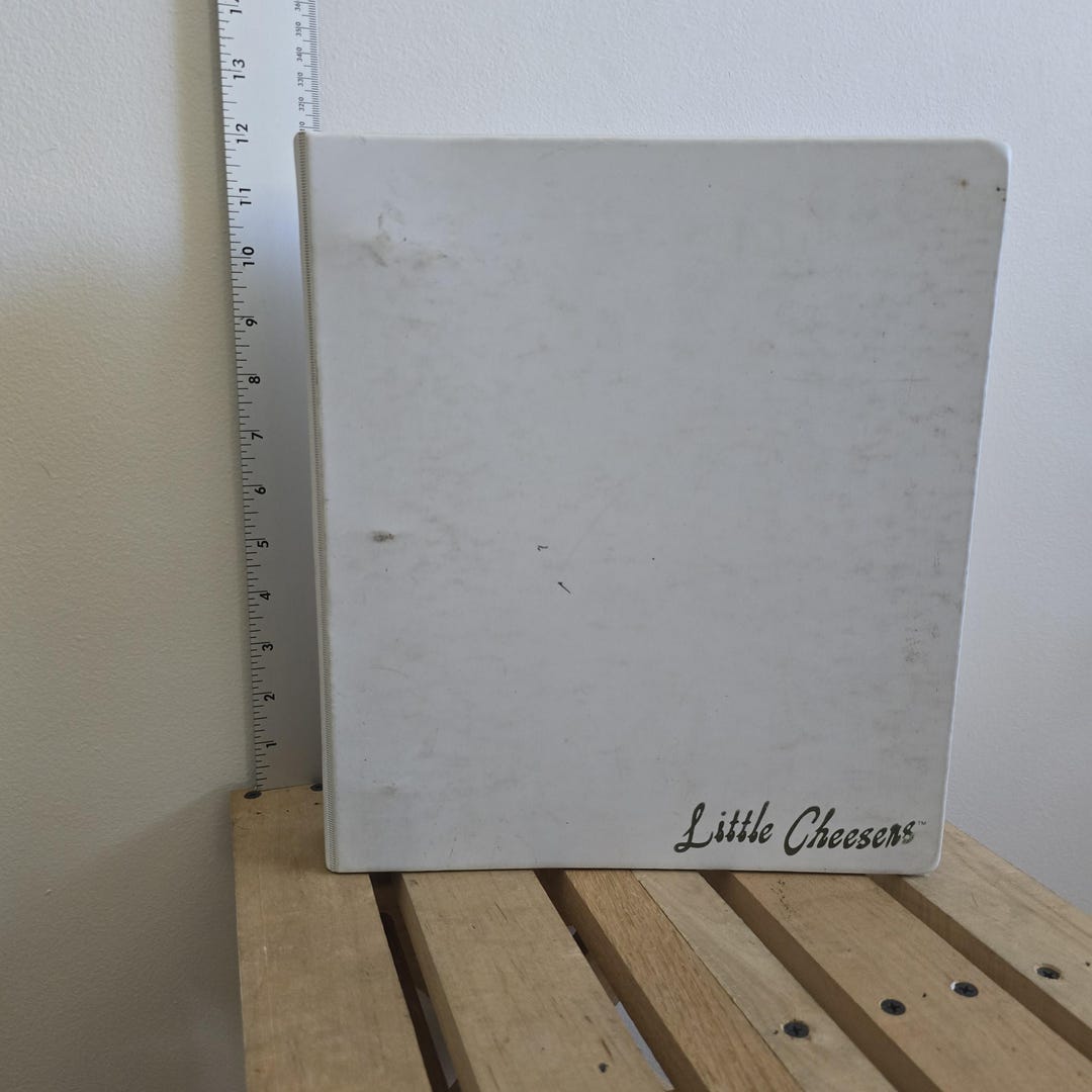 Little Cheesers Figurine Collectible Dealer Binder FREE SHIPPING - Etsy