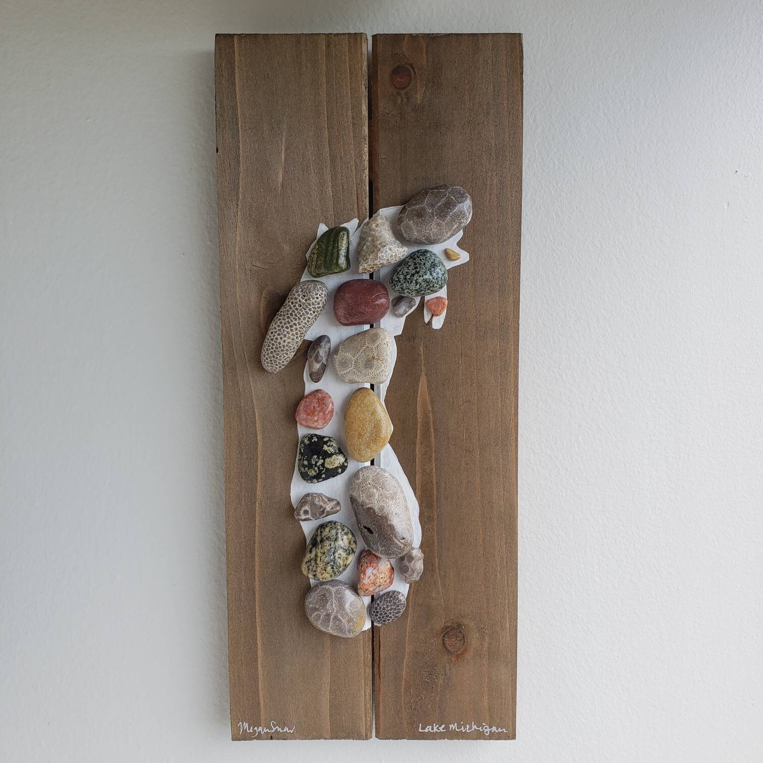 Three Piece Set Michigan Great Lakes Petoskey Stone, Fossil and Rock ...