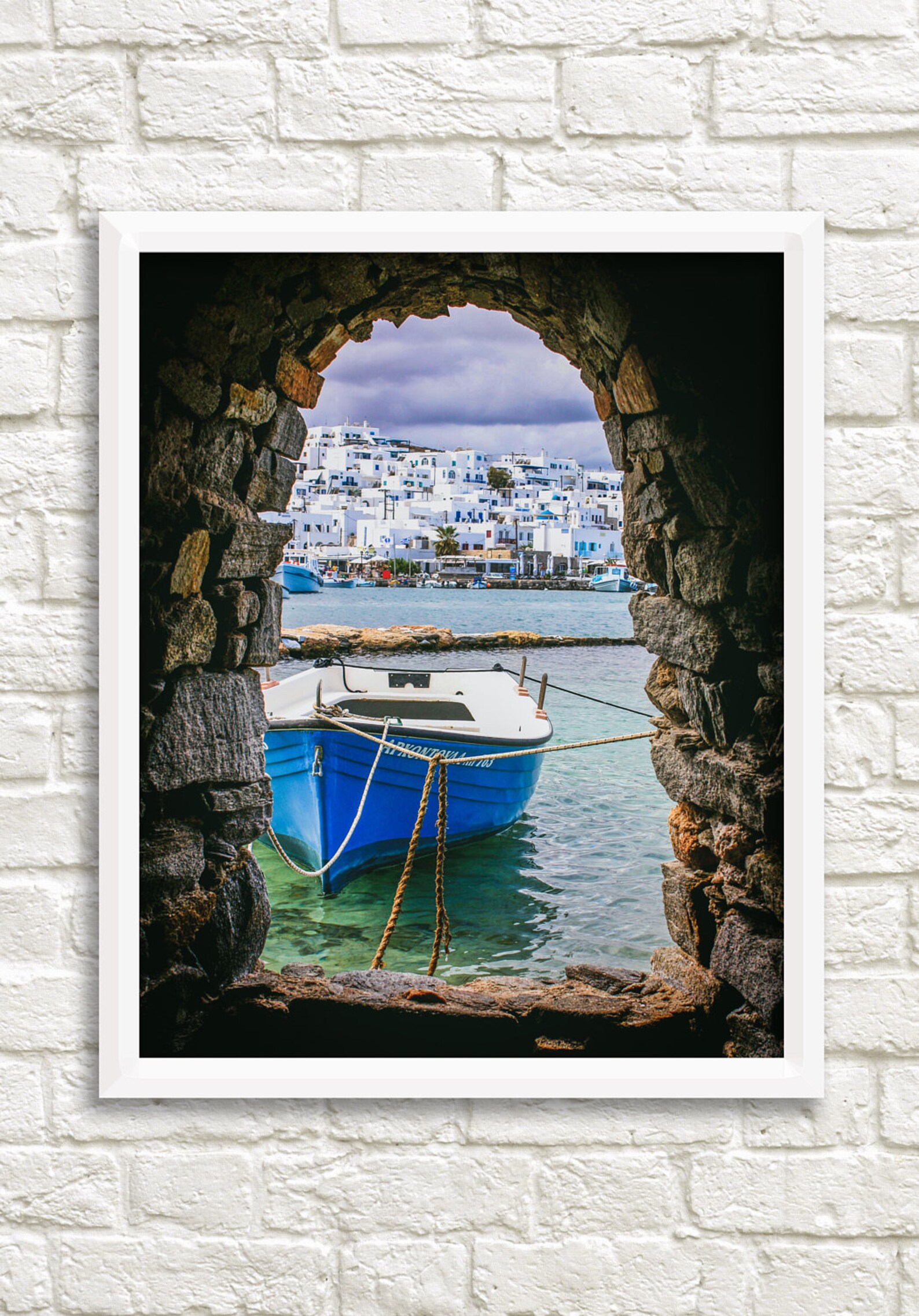 Instant download printable art Paros Greece download travel | Etsy