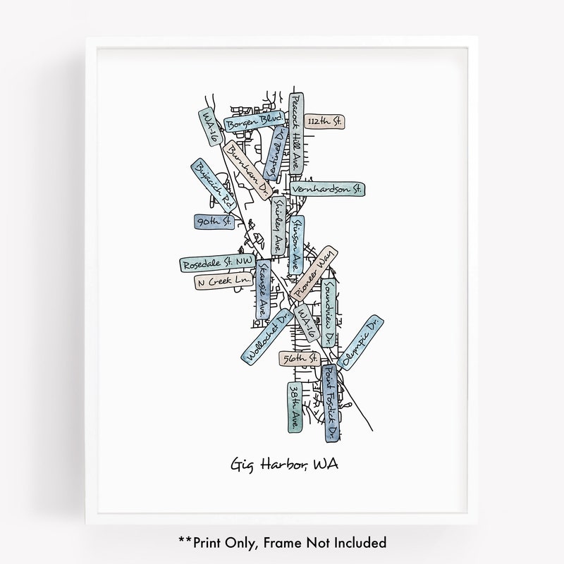Gig Harbor Wa - Etsy