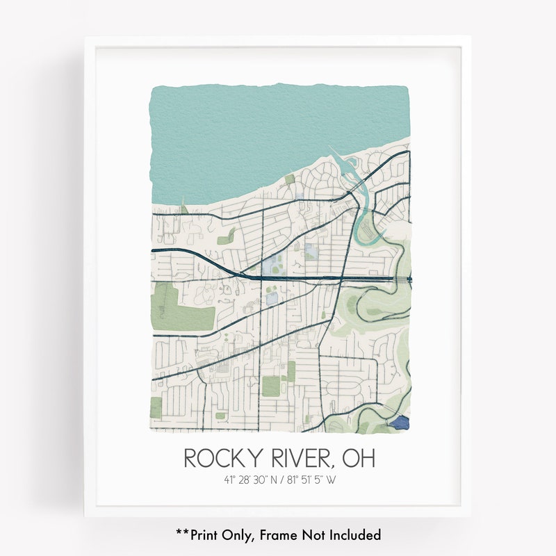Rocky River Ohio - Etsy
