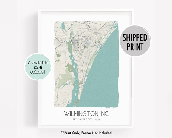 Downtown Wilmington Nc City Map