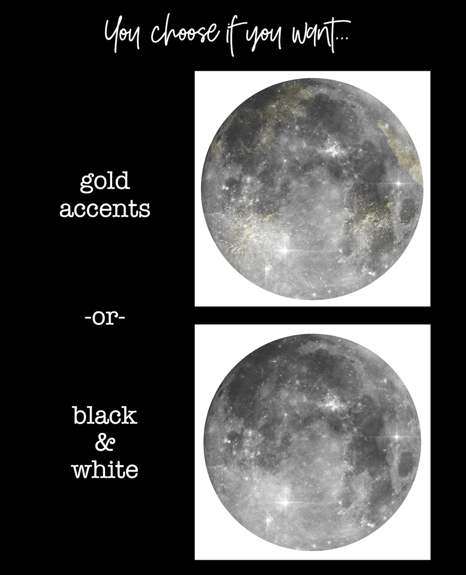 Custom Moon Phase Download, Unique Personalized Gifts, Custom Moon ...