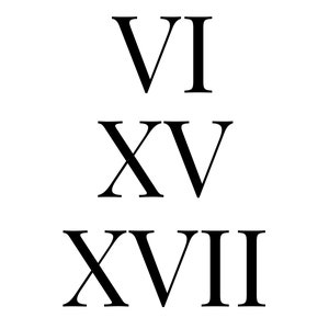 Roman Numeral Wedding Date Sign, Minimalist Black and White Print ...