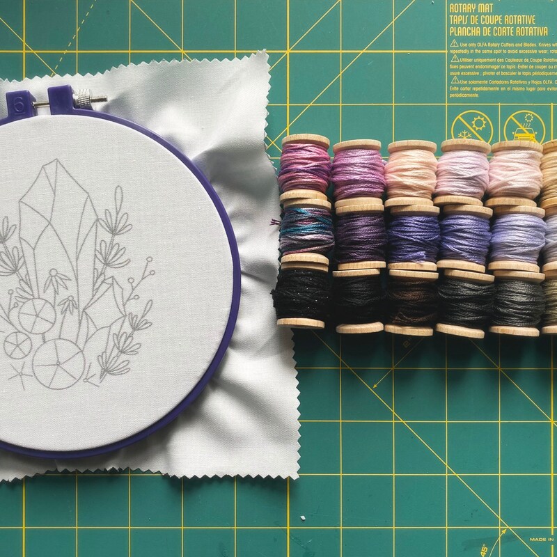 Crystal Embroidery - Etsy