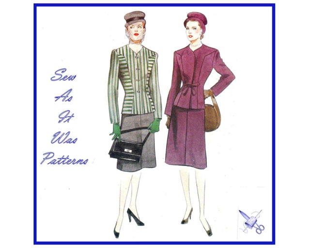 SewAsItWasPatterns - Etsy