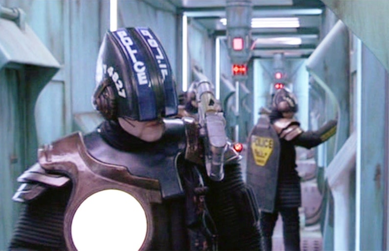 The Fifth Element Police Logo Plaque - Etsy