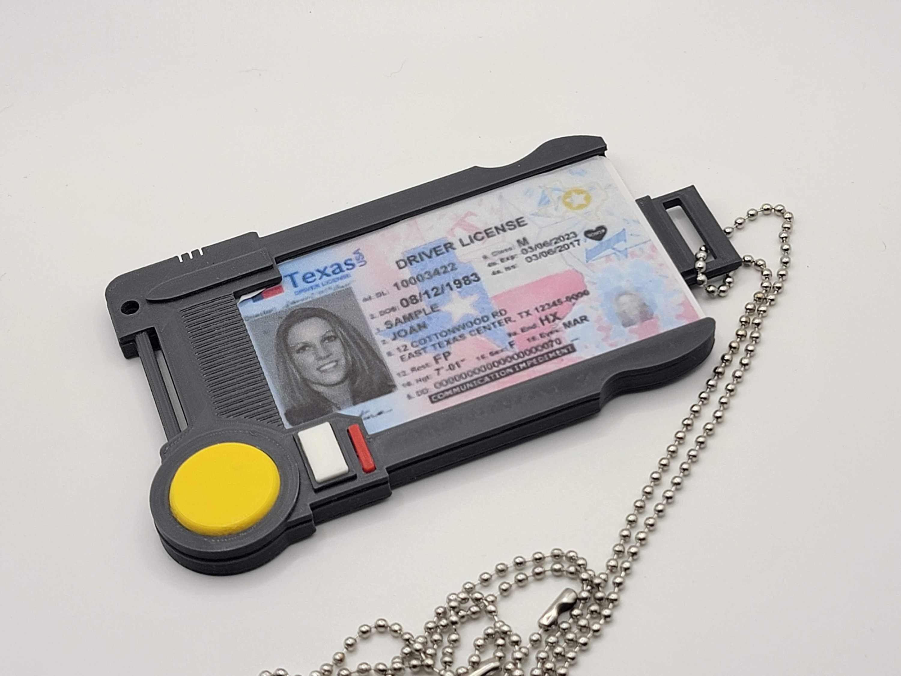 Fifth Element Multipass Identification Card and Driver's License Holder ...