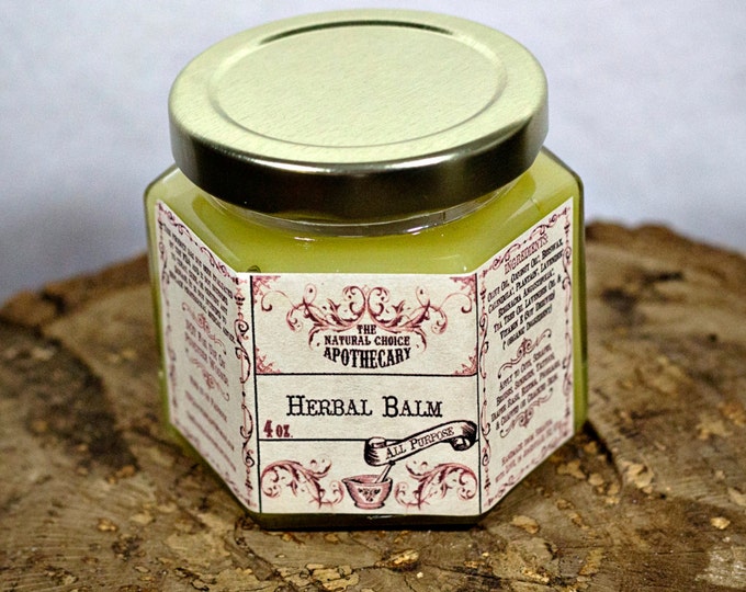 All Purpose Herbal Balm, Healing Salve, Healing Balm, All Purpose ...