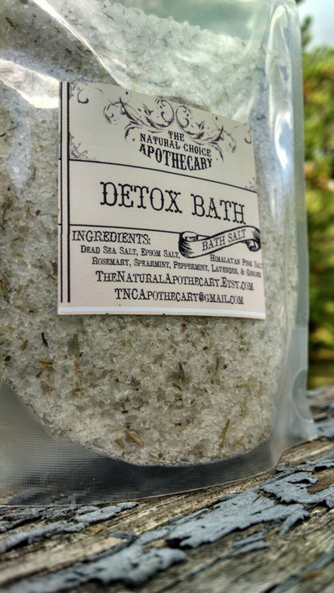 Detox Bath Salts, Vegan Bath Soak, Mineral Bath Detox, Organic Spa Bath ...
