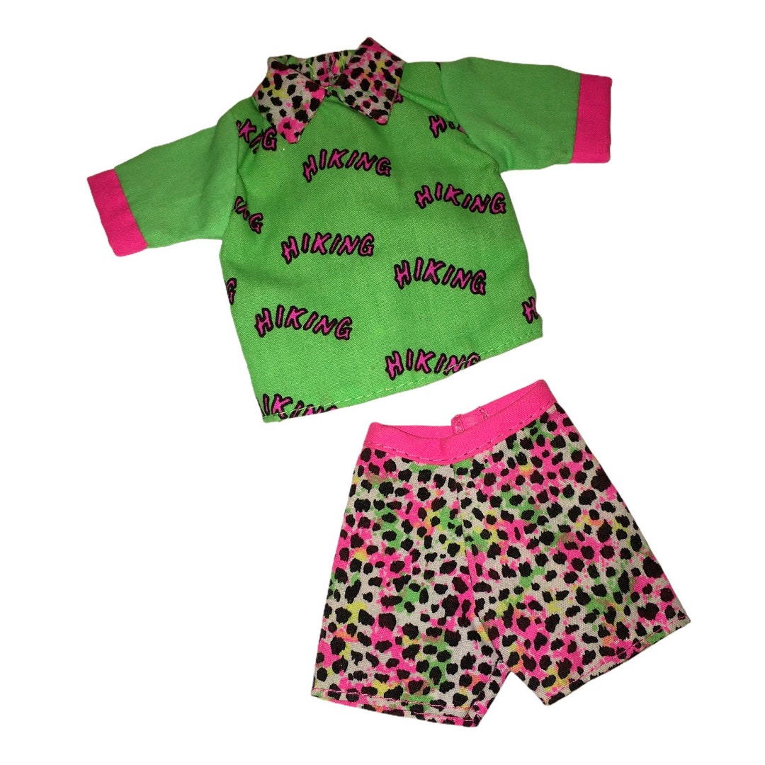 1993 Mattel Great Weekend Hiking Pretty Barbie Doll Short Set - Etsy