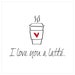I Love You A Latte Valentine's Day Card [digital Download] - Etsy