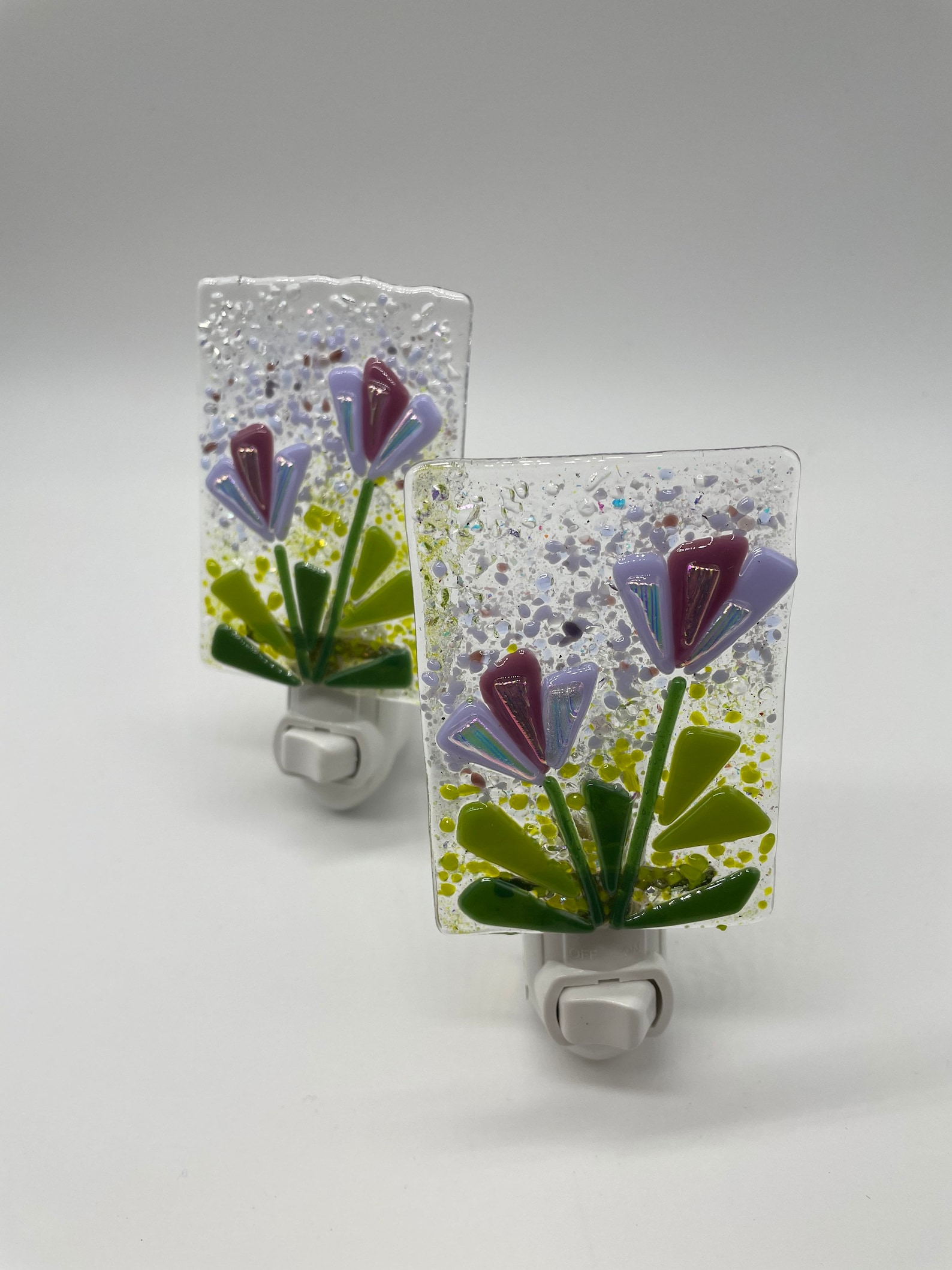 Purple Flower Night Light - Etsy
