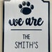 We Are House Plaque - Etsy