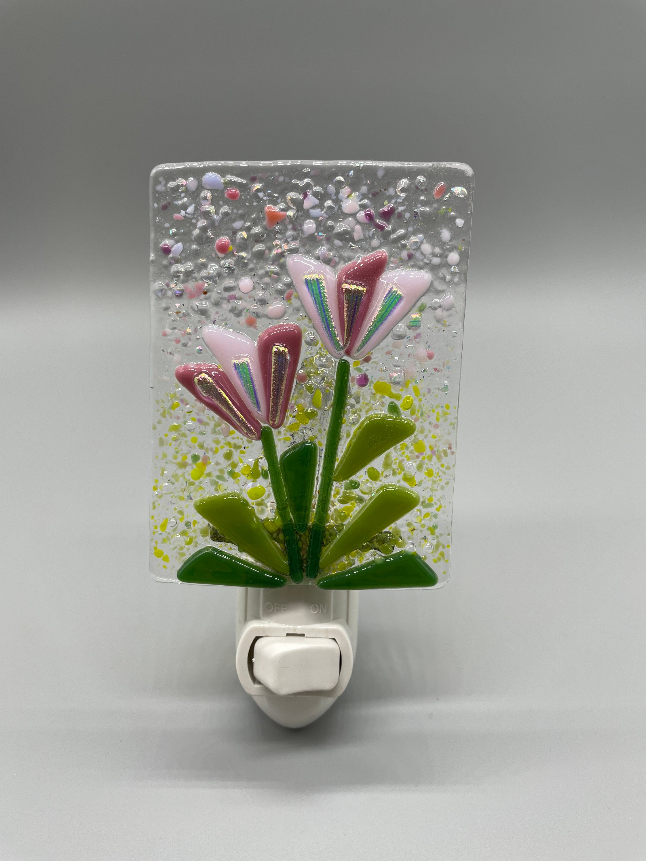 Pink Flower Night Light - Etsy