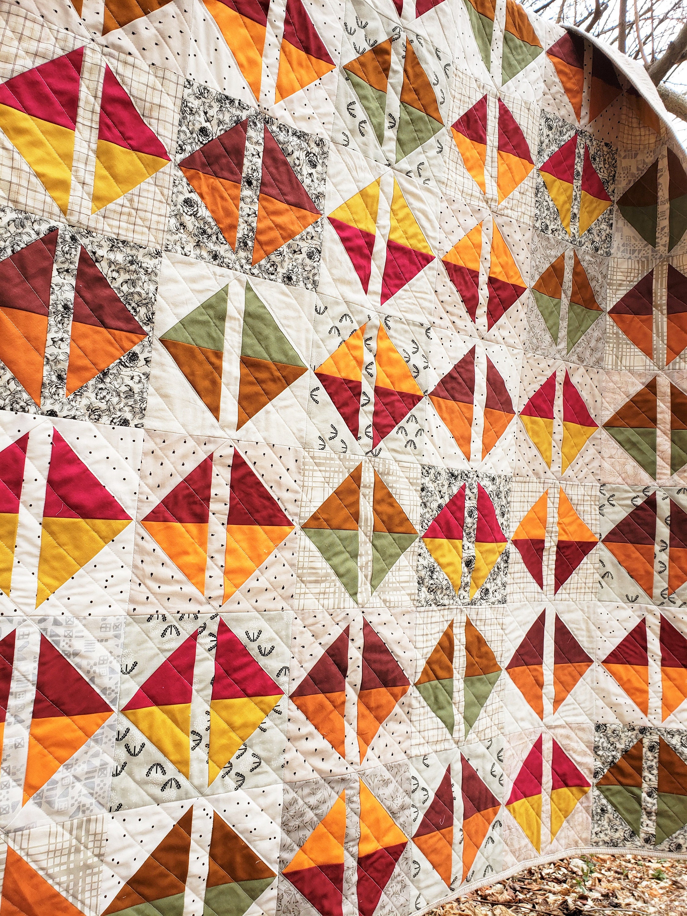 Shattered Squares Modern Quilt Pattern (PDF) - Etsy