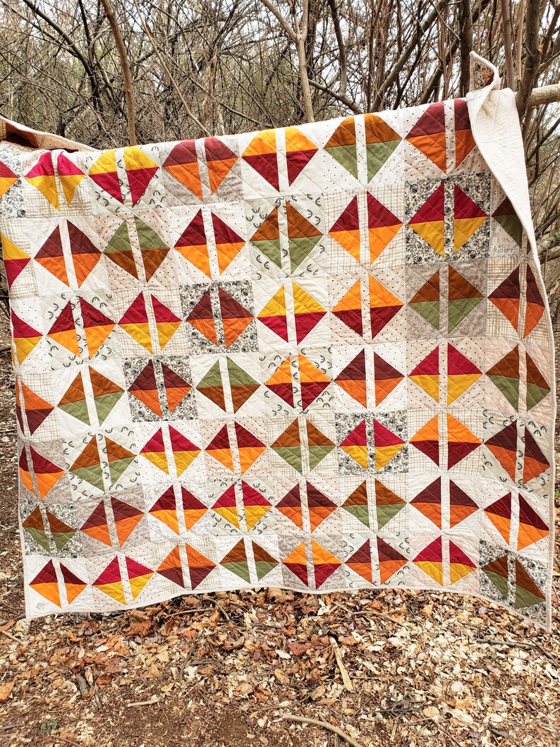 Shattered Squares Modern Quilt Pattern (PDF) - Etsy