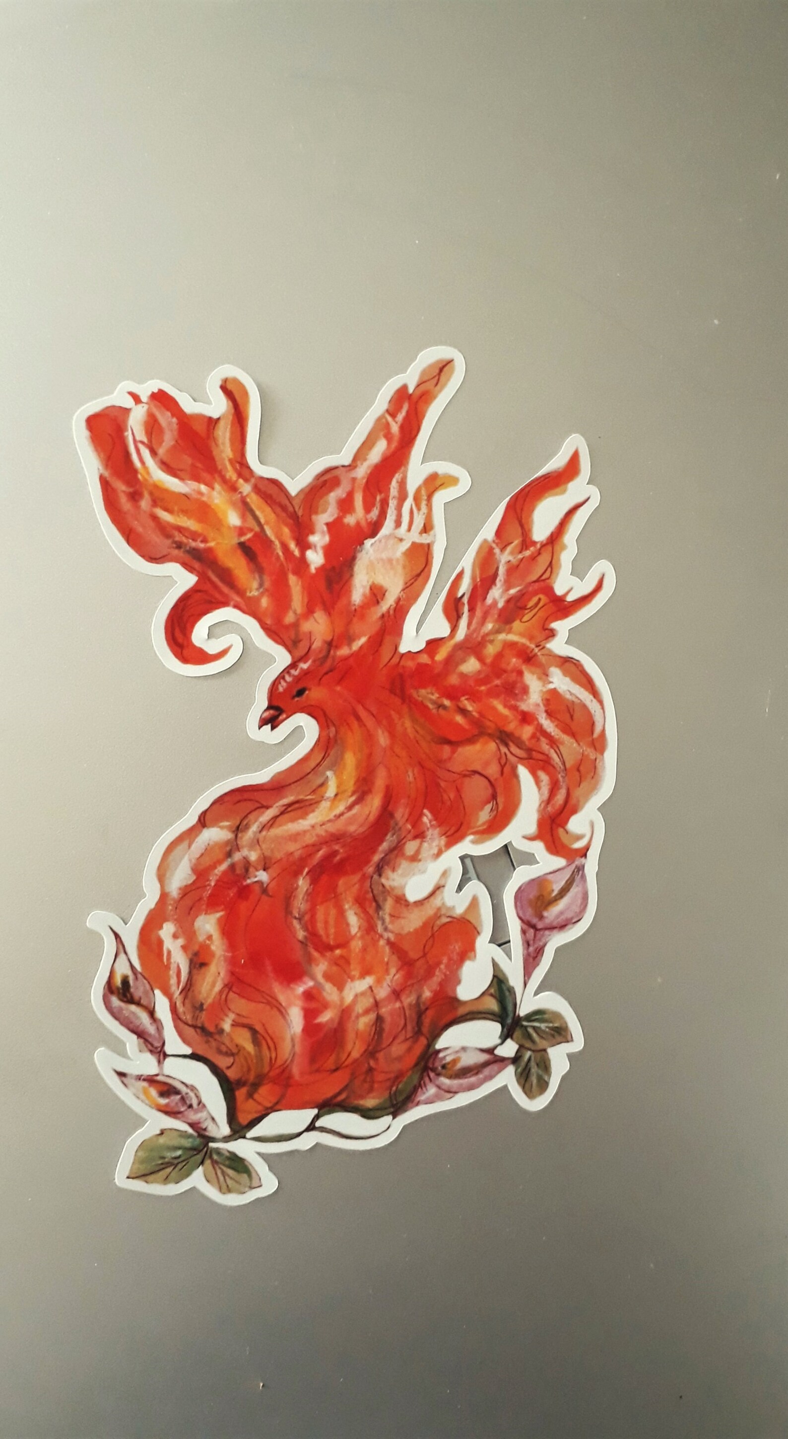 Phoenix Sticker Firebird Sticker Phoenix Decal Phoenix - Etsy