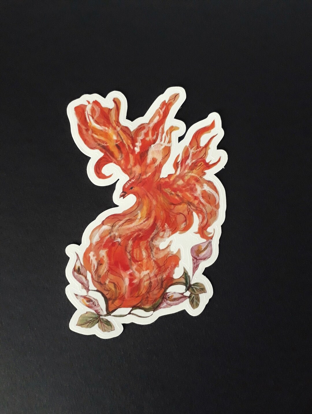 Phoenix Sticker Firebird Sticker Phoenix Decal Phoenix - Etsy