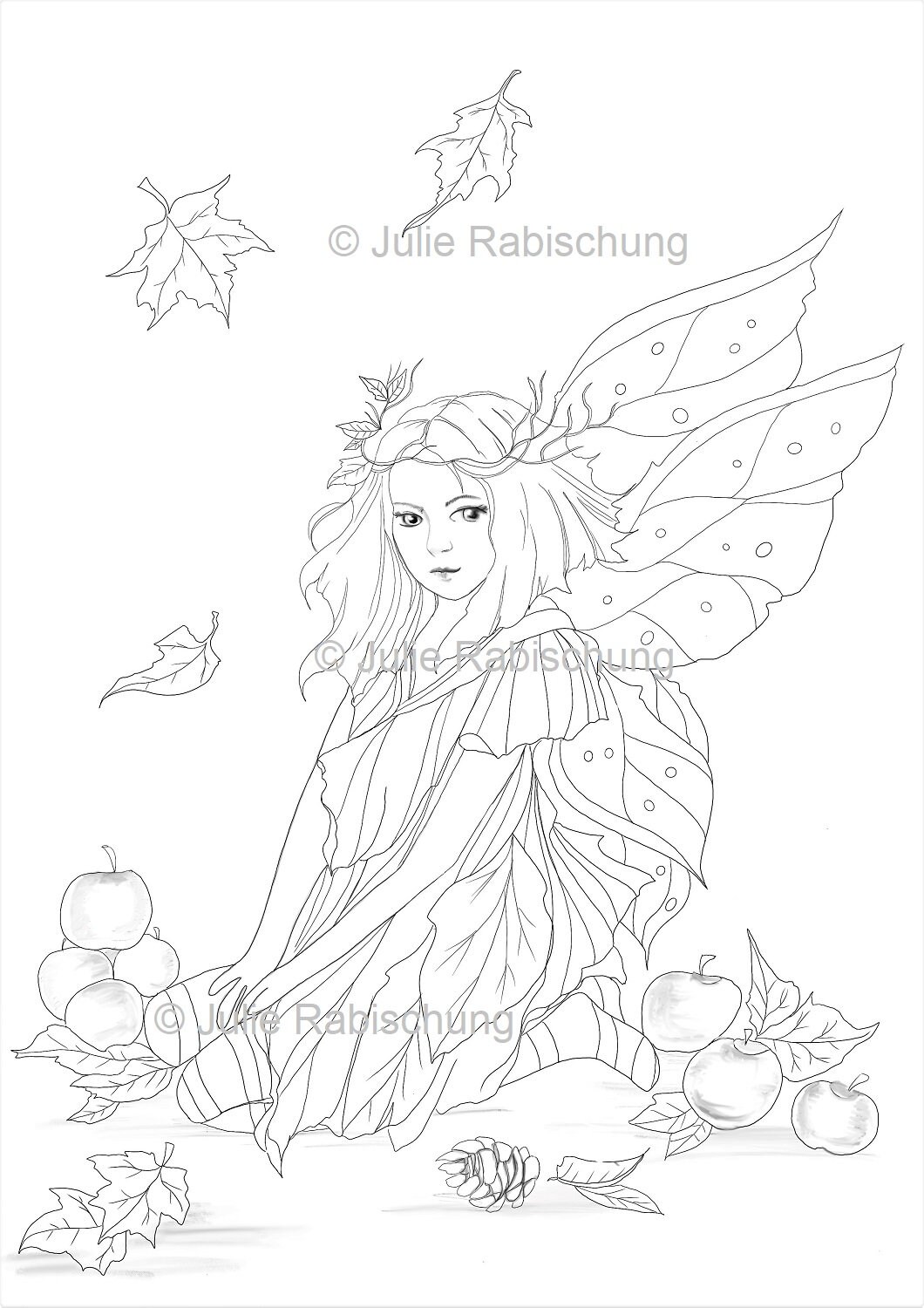 Autumn Fairies Coloring Pages Bundle Autumn Fairies Coloring - Etsy ...