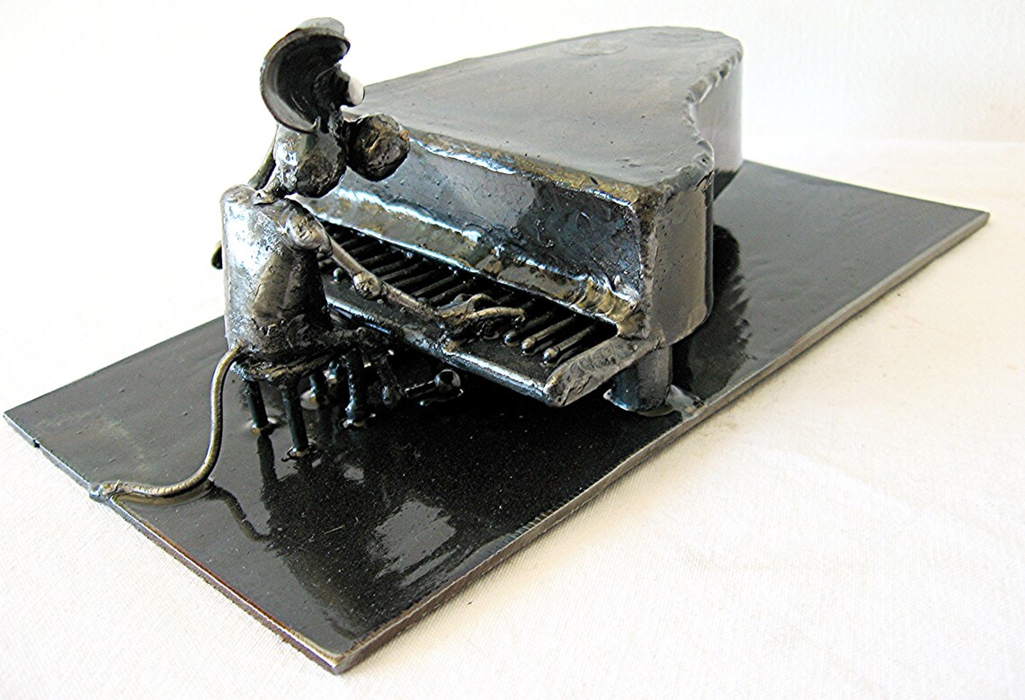 Pianist Mouse Sculpture - Etsy
