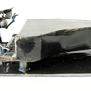 Pianist Mouse Sculpture - Etsy