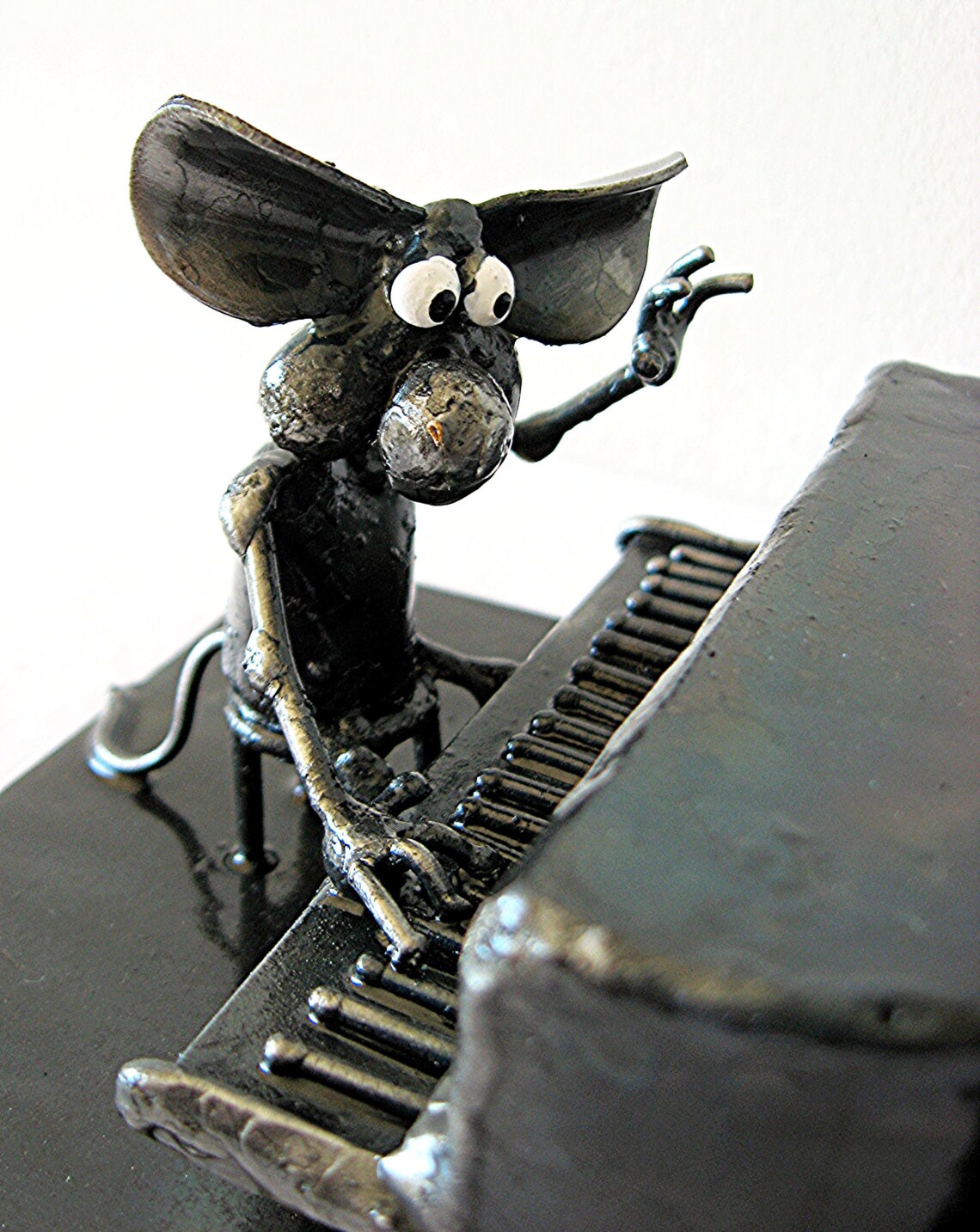 Pianist Mouse Sculpture - Etsy