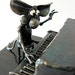 Pianist Mouse Sculpture - Etsy