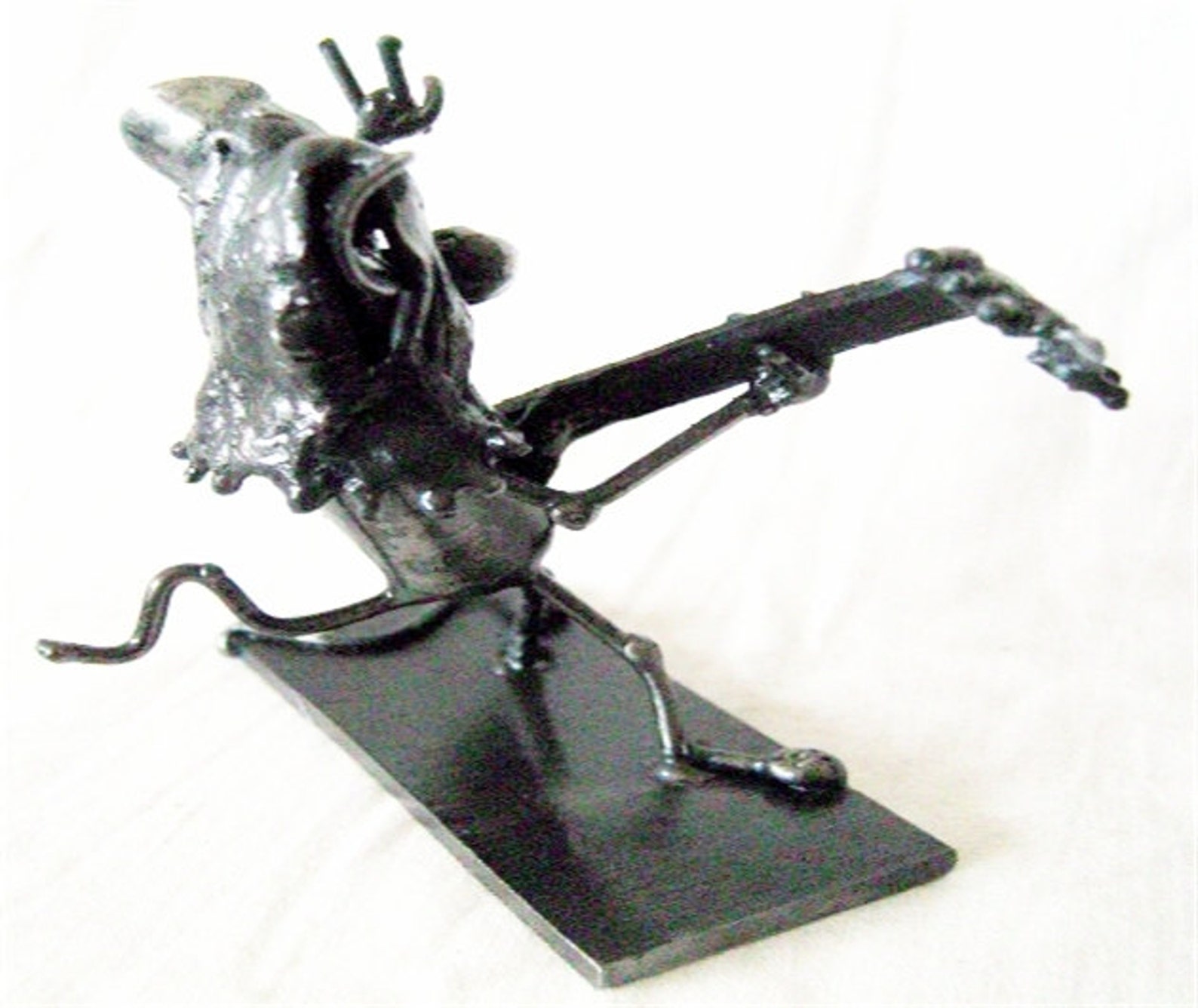 Heavy Metal Mouse Guitar Hero Sculpture - Etsy