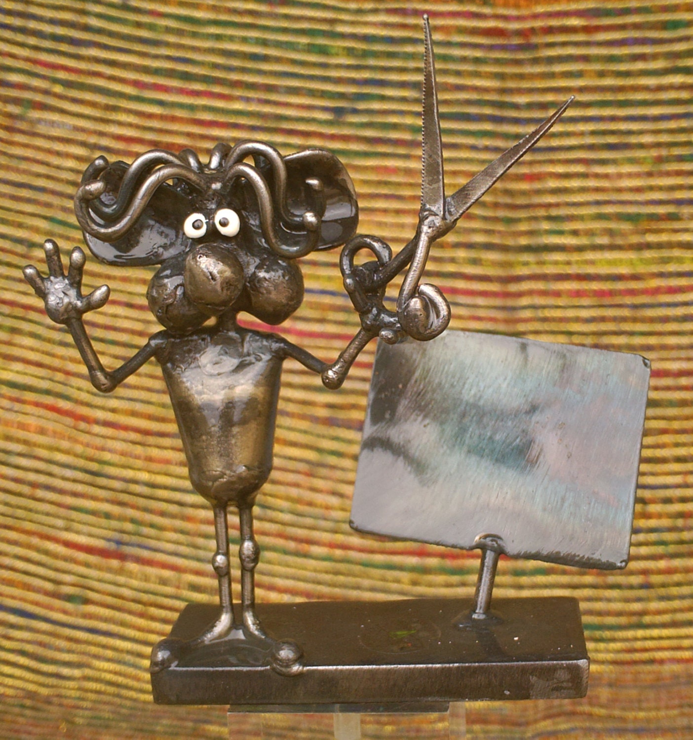 Hairdresser Mouse Sculpture - Etsy