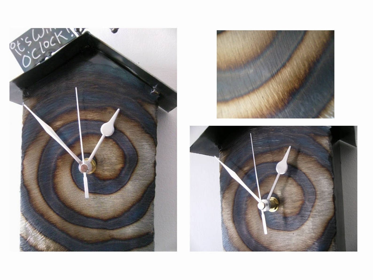 Pendulum Clock With Drunk Mouse Saying "it's Wine O'clock!" (budget ...