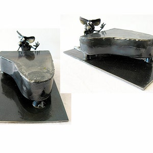 Pianist Mouse Sculpture - Etsy