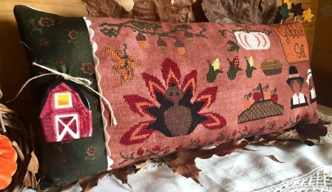 Gobble Set Pdf Cross Stitch Pattern - Etsy