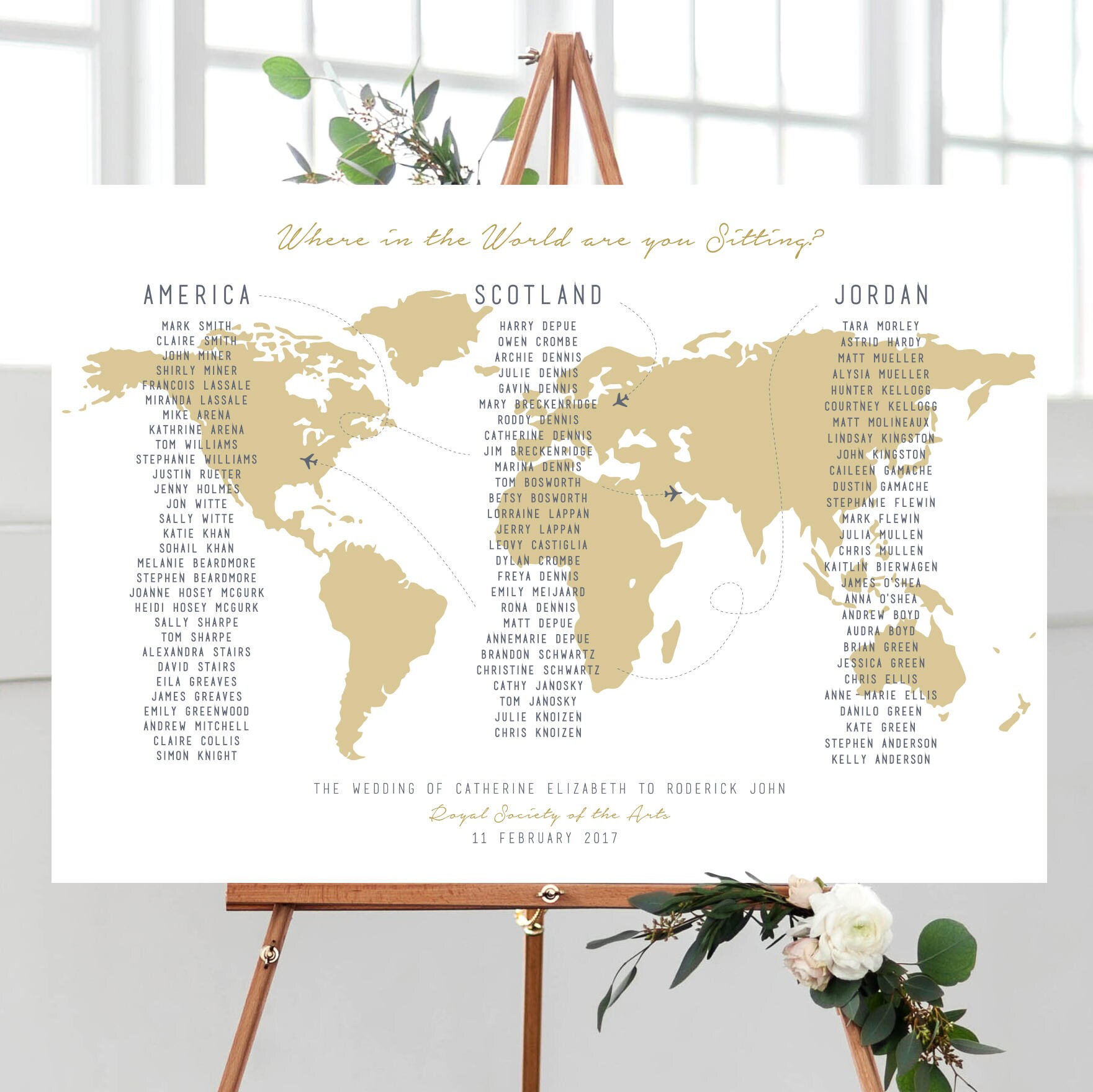 Where in the World Am I Sitting Map Table Plan Travel Themed | Etsy Canada