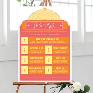 Retro Jukebox Vinyl Record Table Plan | Music Table Plan, Jukebox Table ...