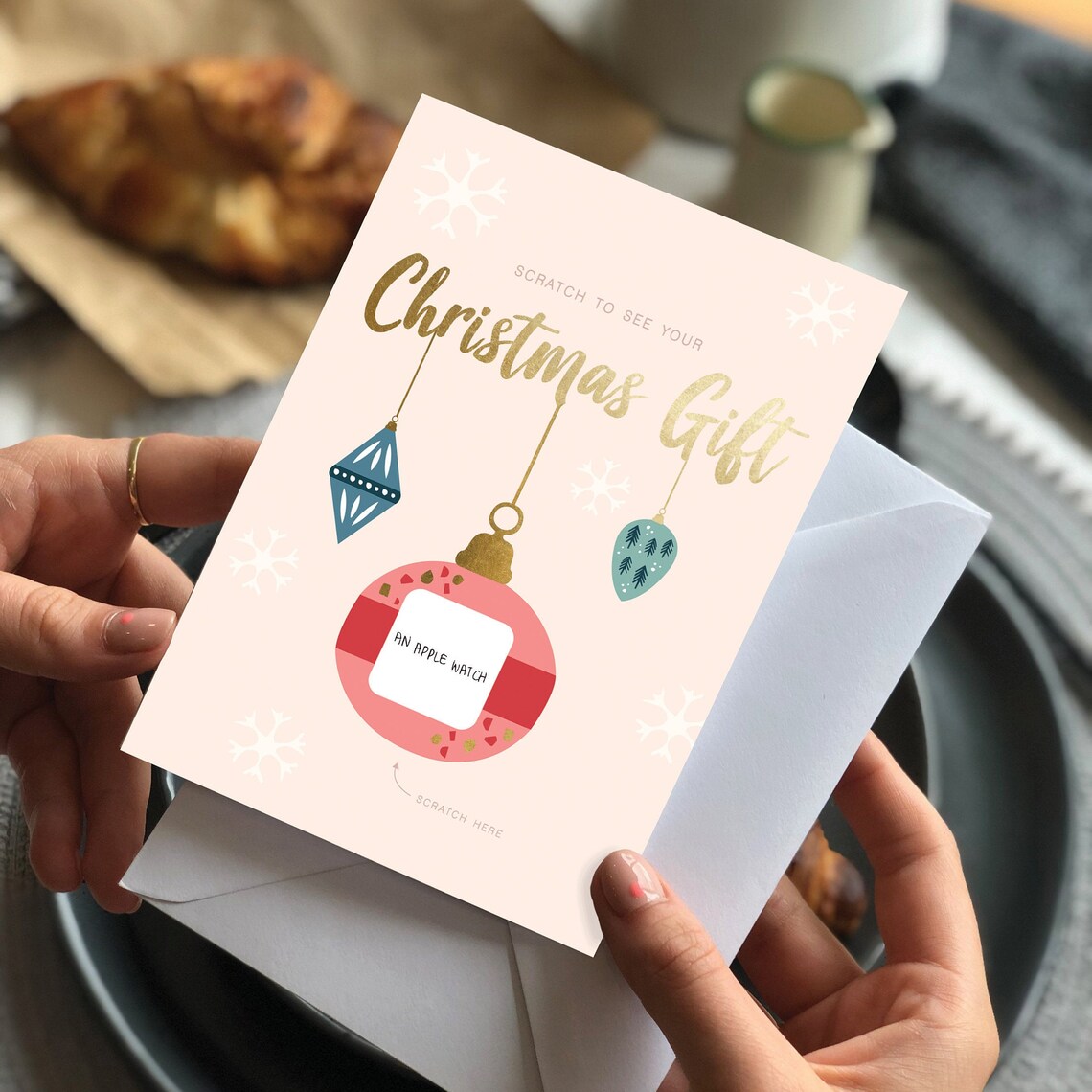 Christmas Surprise Scratch Card Scratch Reveal Surprise for - Etsy UK
