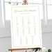 Modern Gold Table Plan | Gold Wedding, Modern Wedding, Table Plan ...
