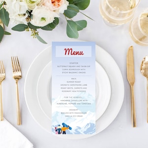 Ski Table Plan | Ski Themed Wedding, Couples Who Love Skiing ...